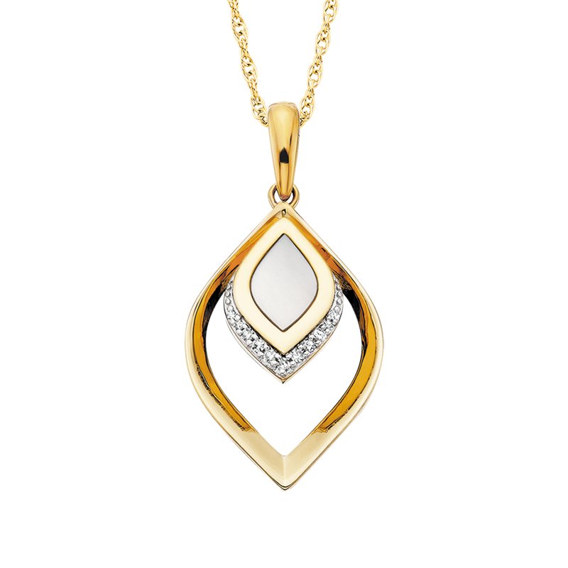 Mother of Pearl Teardrop Pendant – Gordon Jewelers