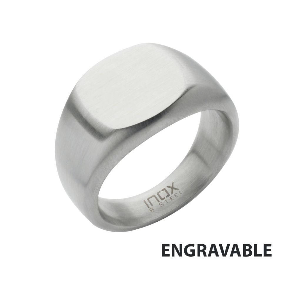 Stainless Steel Signet Ring – Gordon Jewelers